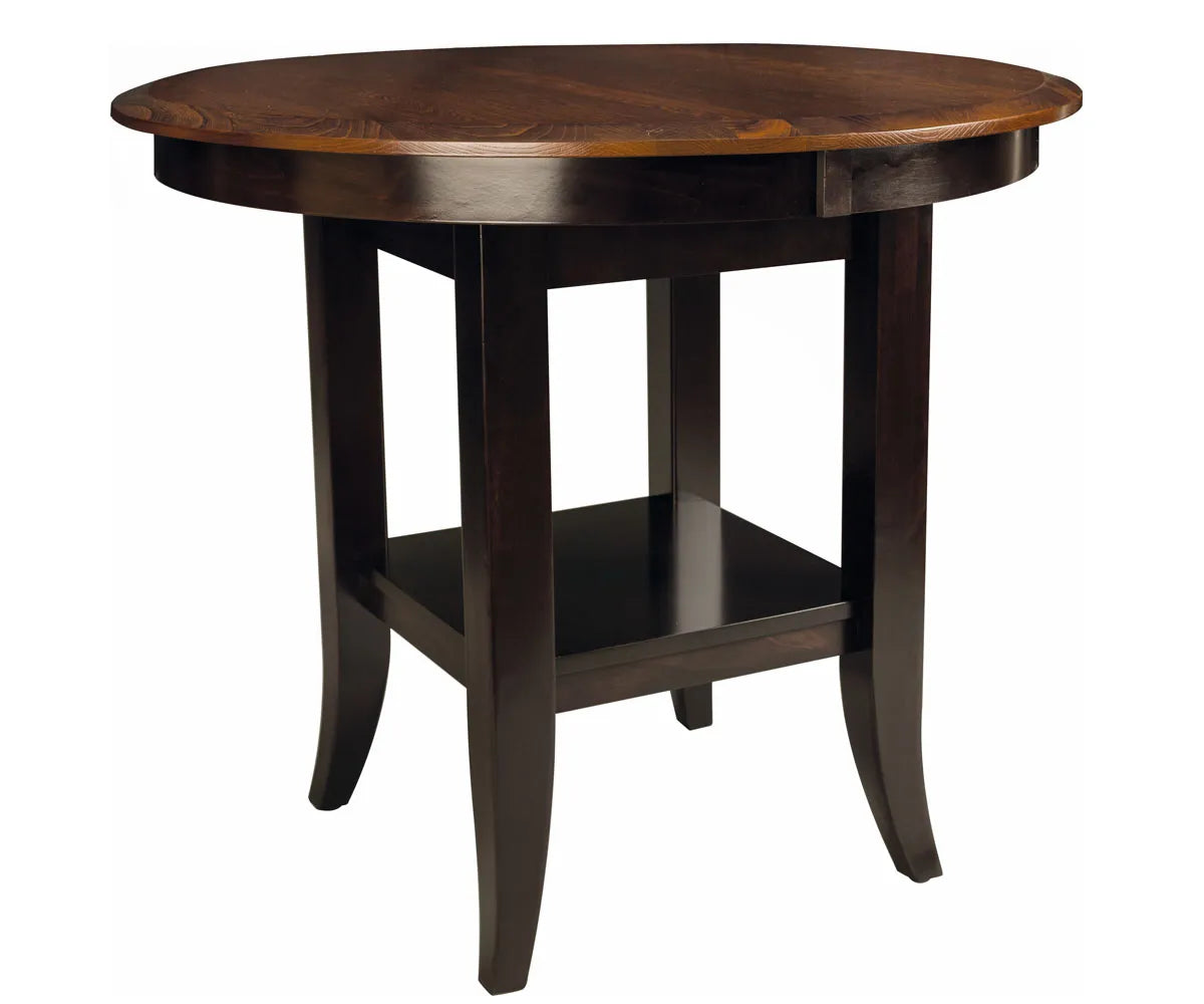 Christy Round Dining Extension Table – Amish Made Furniture