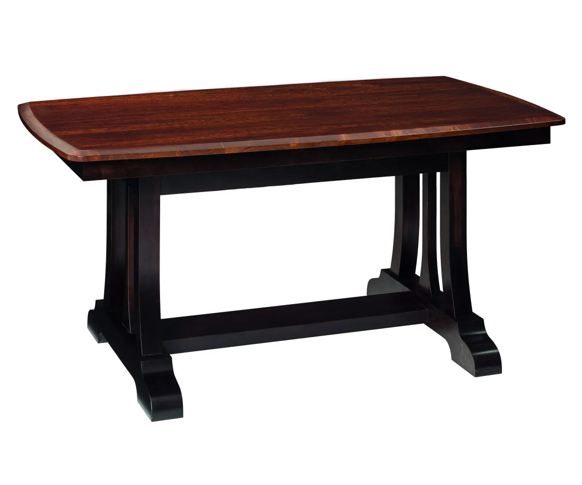 Christy Trestle Dining Table – Amish Made Furniture